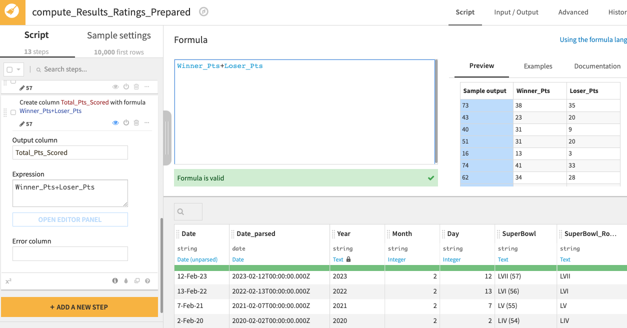 Sizing Up Super Bowl LVII With Dataiku