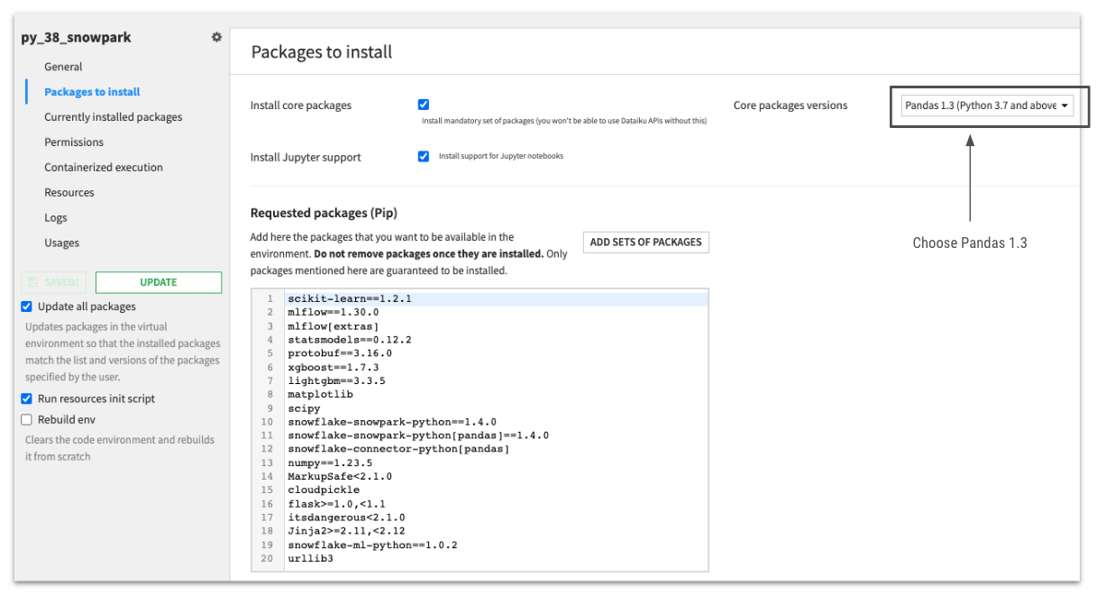 Training Ml Models With Dataiku And Snowpark Ml A Code Approach