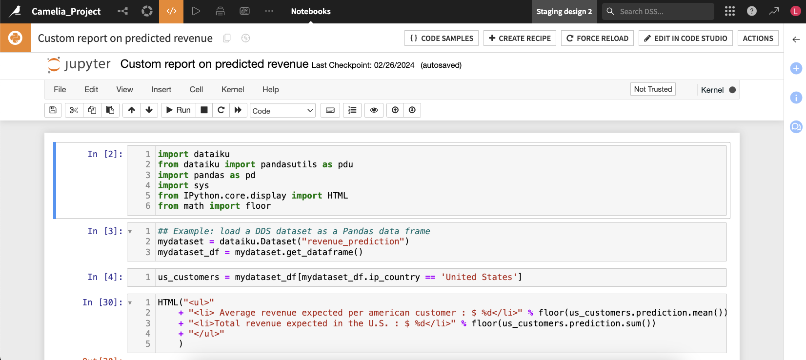 Streamline Data Pipelines With Dataiku